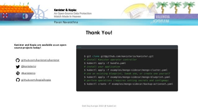 Kanister And Kopia An Open Source Data Protection Match Made In Heaven Ppt