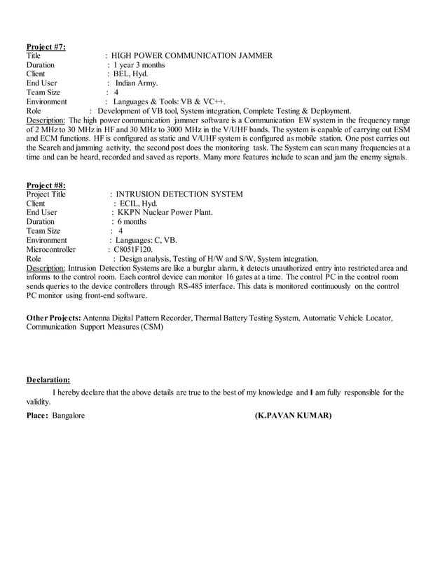 Pavan kumar k | DOCX | Computer Software and Applications | Computing