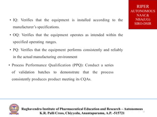 Process validation of liquid orals and aerosals | PDF