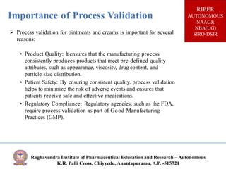 Process validation of liquid orals and aerosals | PDF