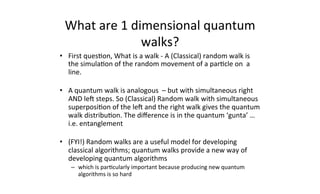 Pavan rmc14quantumwalks | PDF