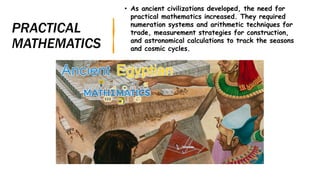 history of mathematics by pavansai | PPT