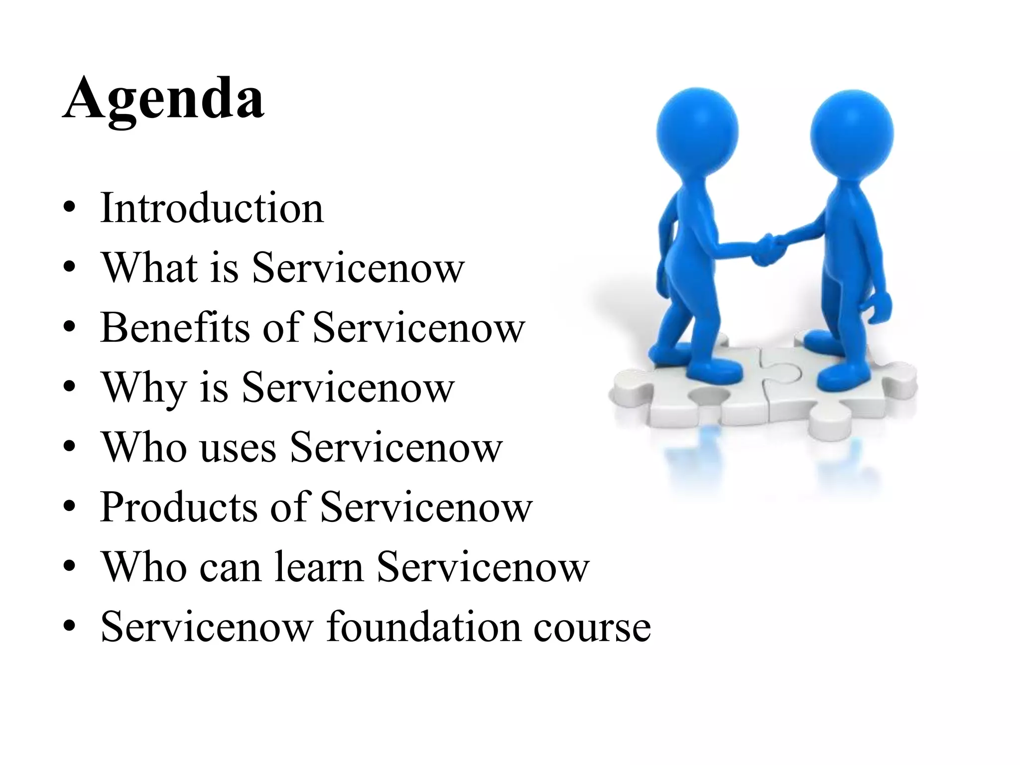 SERVICENOW PPT BY PAVANKUMAR | PPTX