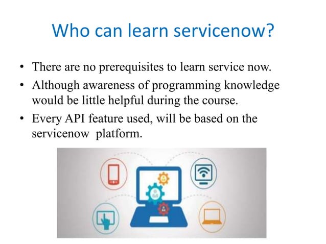 Servicenow Ppt By Pavankumar