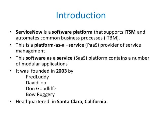 Servicenow Ppt By Pavankumar