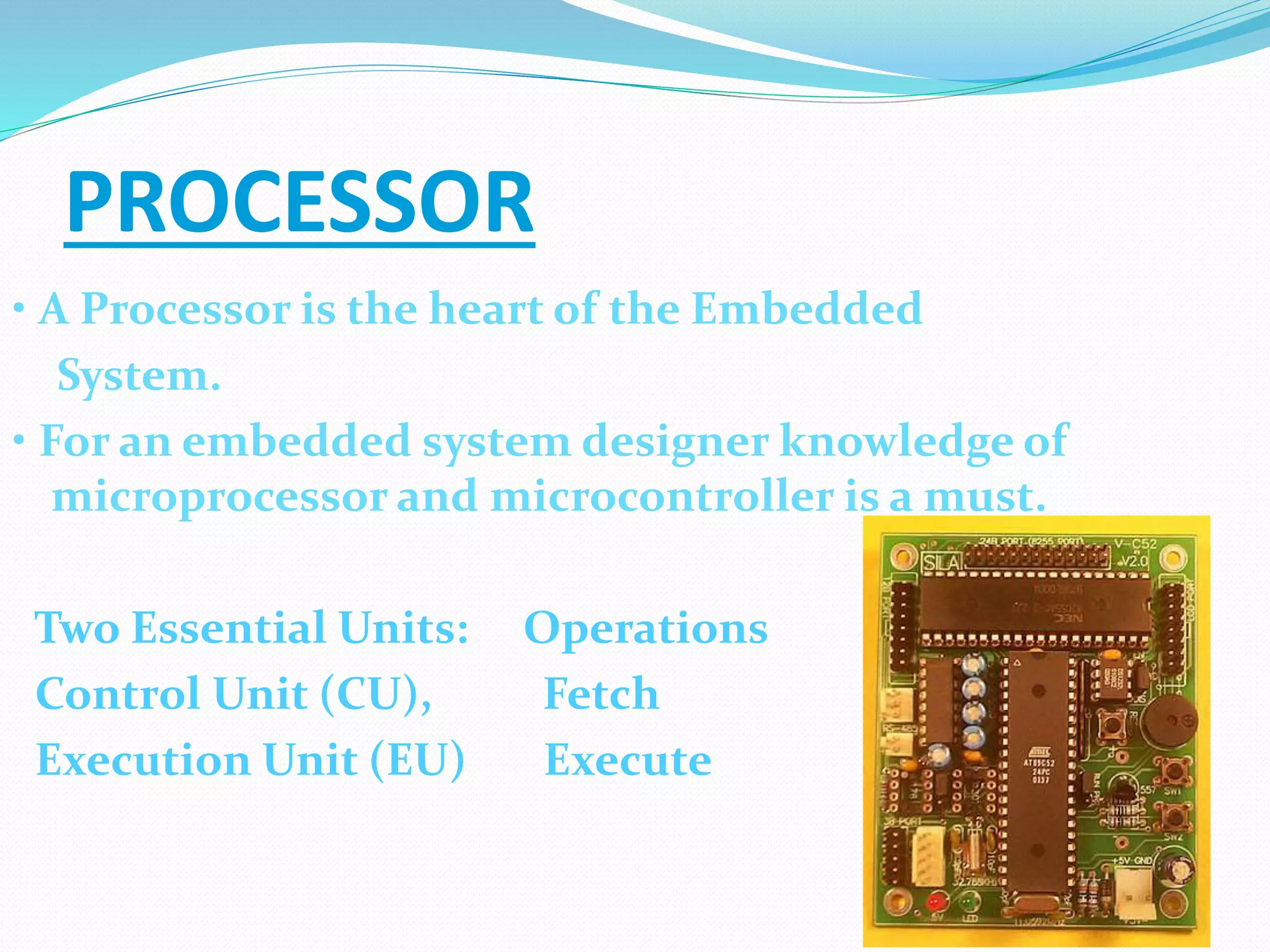 embedded systems ppt 2 | PPTX | Computing | Technology & Computing