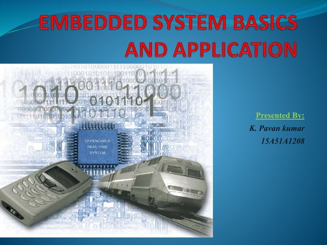 embedded systems ppt 2 | PPTX | Computing | Technology & Computing