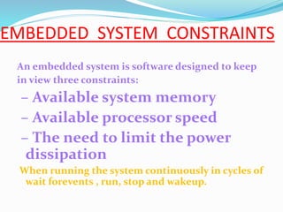 embedded systems ppt 2 | PPTX