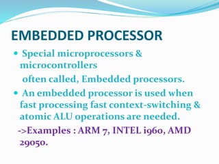 embedded systems ppt 2 | PPTX | Computing | Technology & Computing