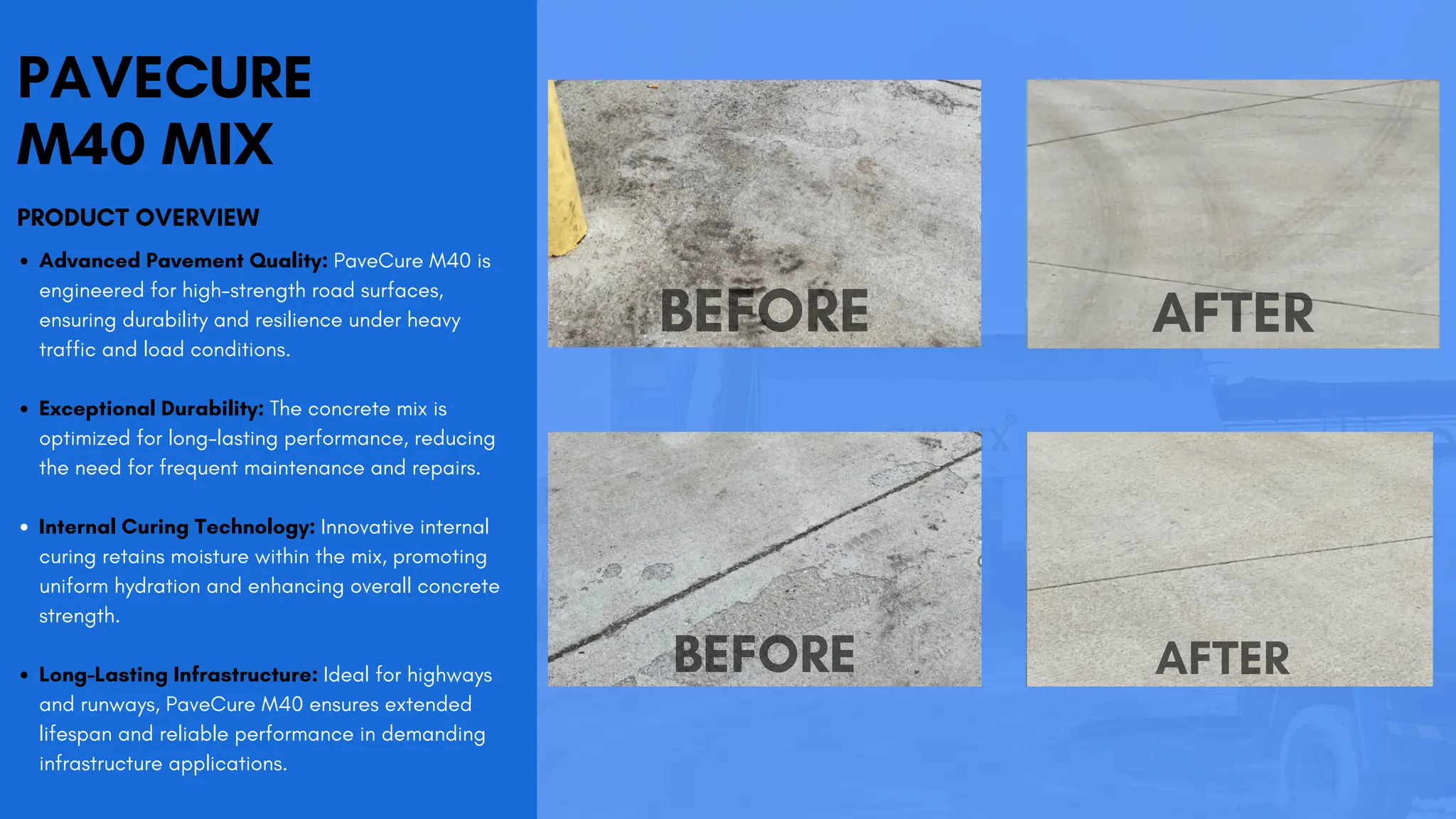 PAVECURE M40 unique way of Pavement Quality Concrete | PPT