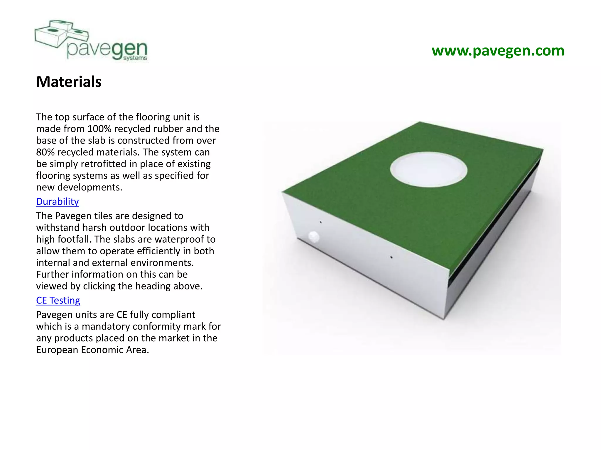 Pavegen | PPT | Free Download