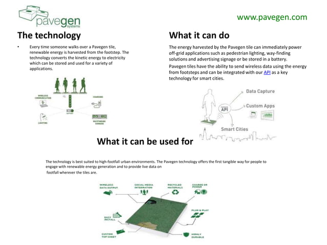 Pavegen | PPTX