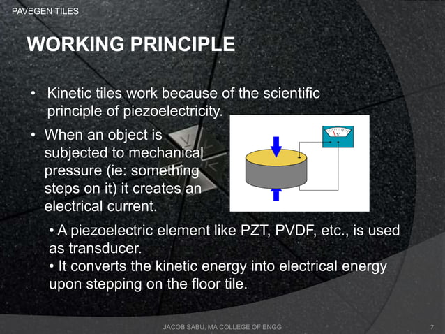 Pavegen | PPTX | Power and Energy Industry | Industries