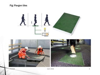 Pavegen seminar ppt. | PPTX