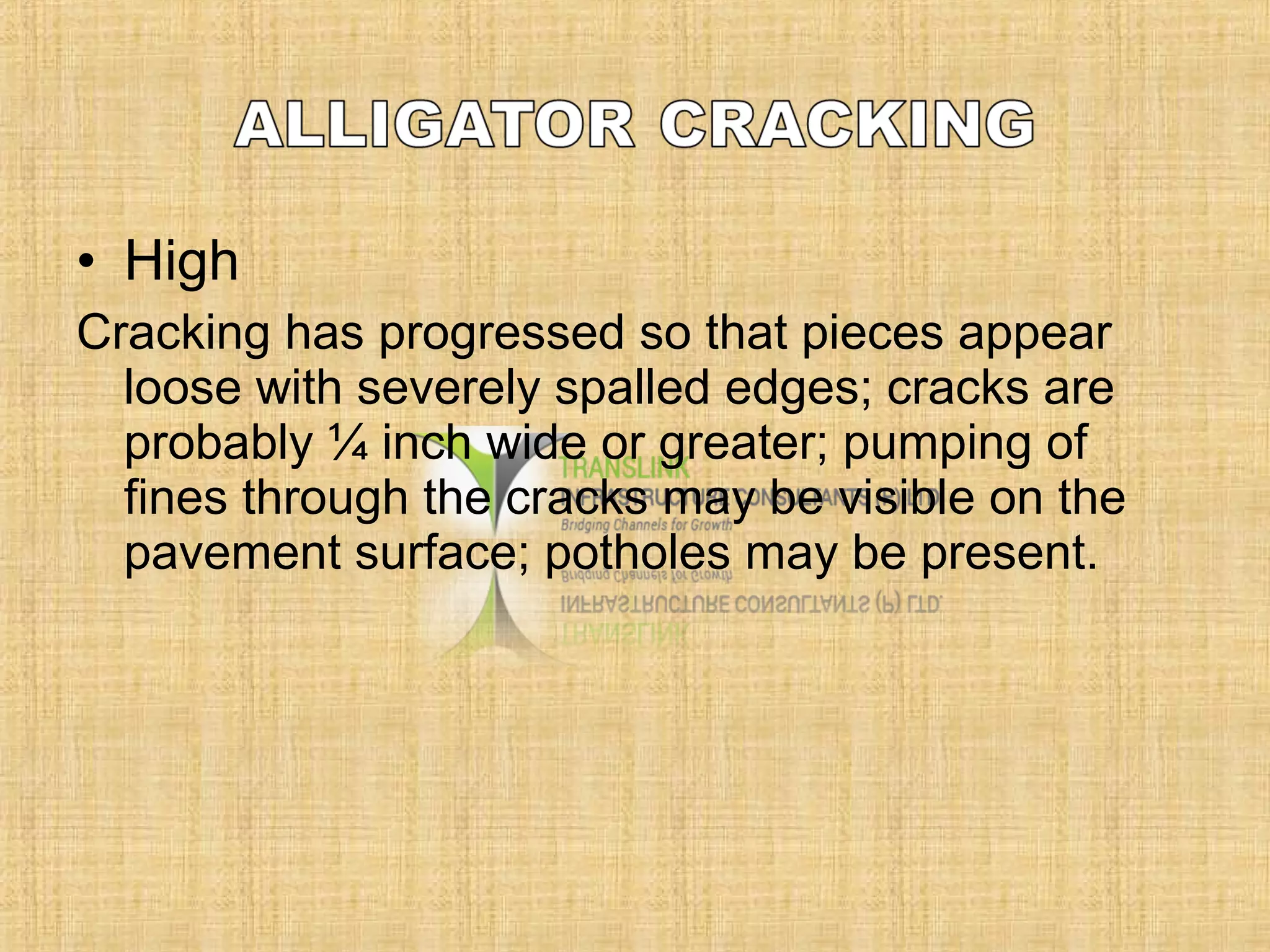 Flexible Pavement condition survey | PPT