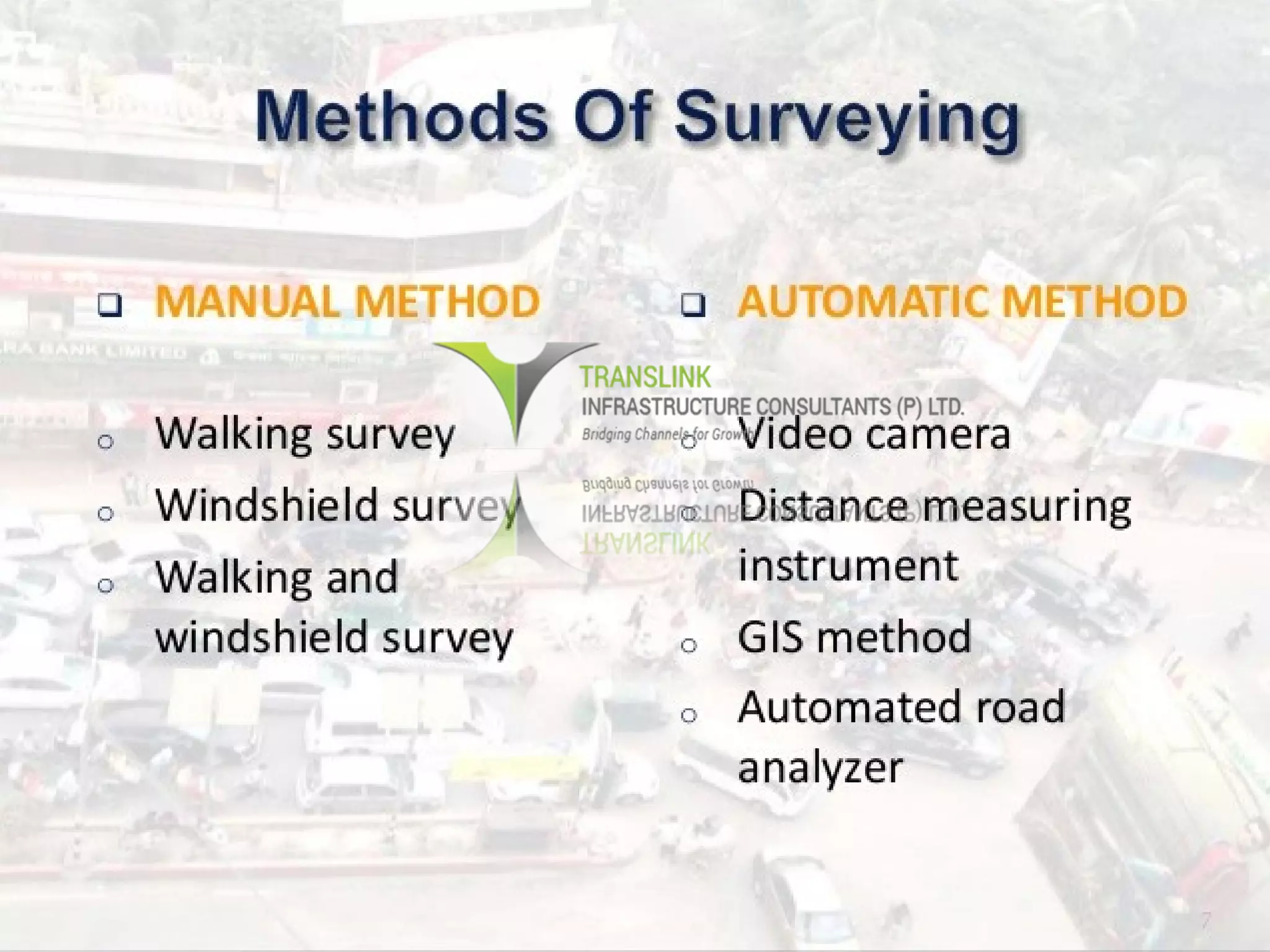 Flexible Pavement condition survey | PPT
