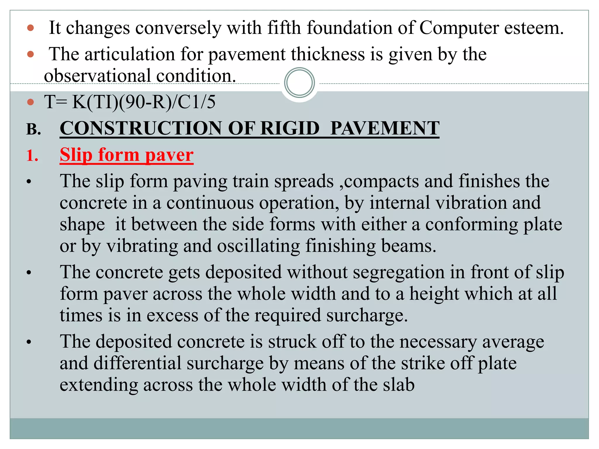 Pavement construction methods | PPTX
