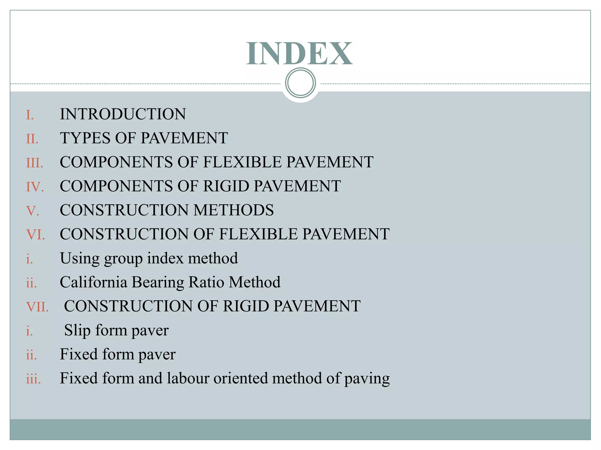Pavement construction methods | PPTX