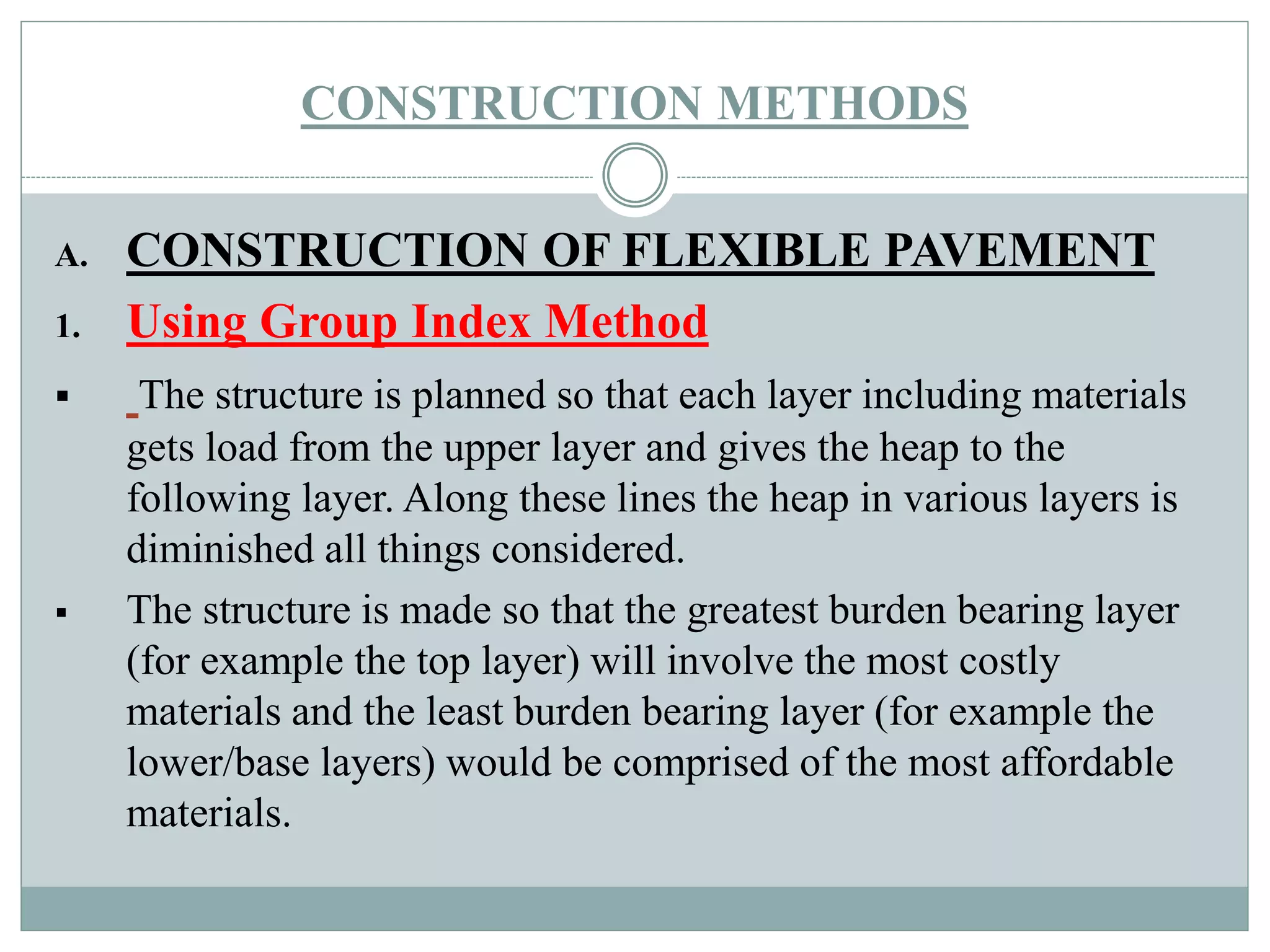Pavement construction methods | PPTX