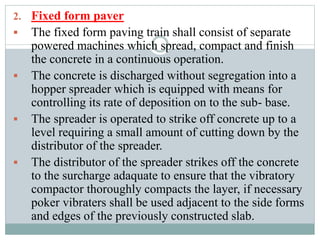 Pavement construction methods | PPTX