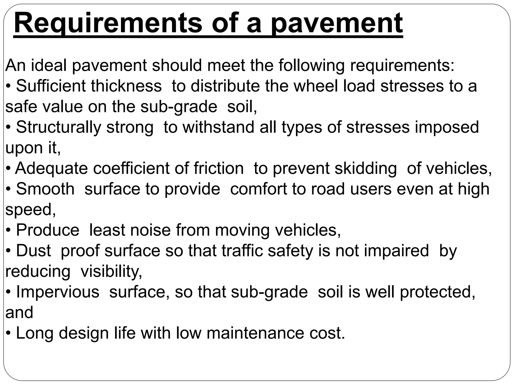 Kissner Paving - Brief Introduction About Pavement Design | PPT