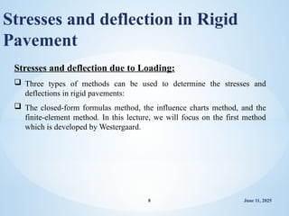 Pavement and its types, Application of rigid and Flexible Pavements | PPTX