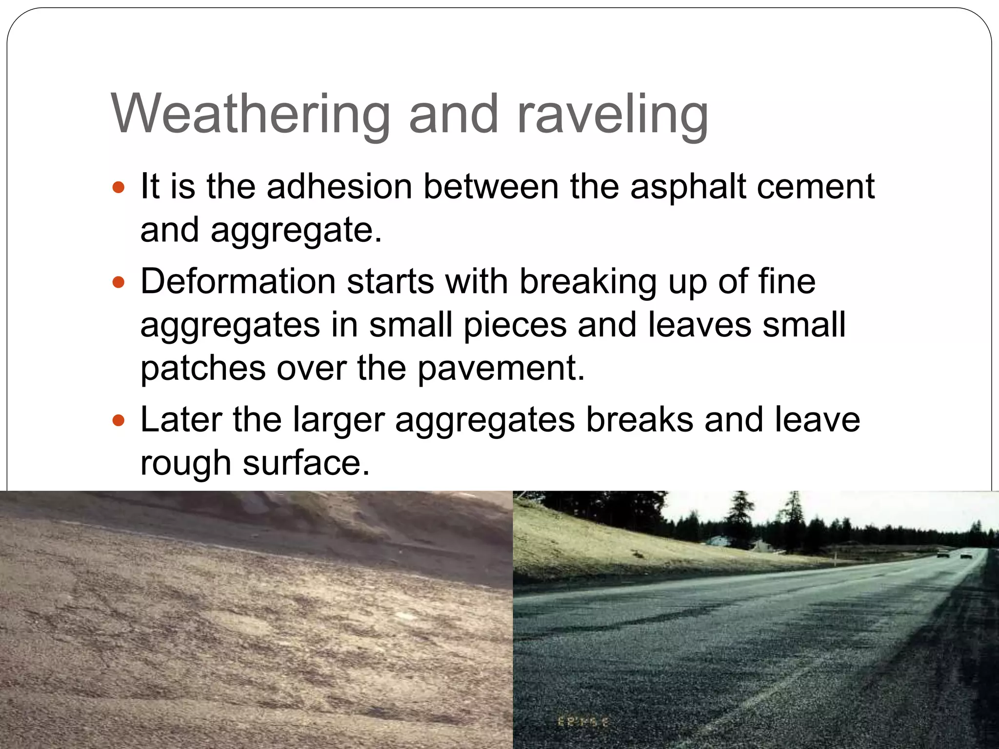 Pavement failures and maintenance | PPTX