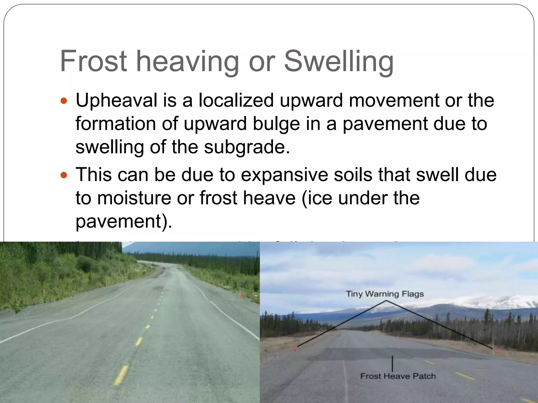 Pavement failures and maintenance | PPTX