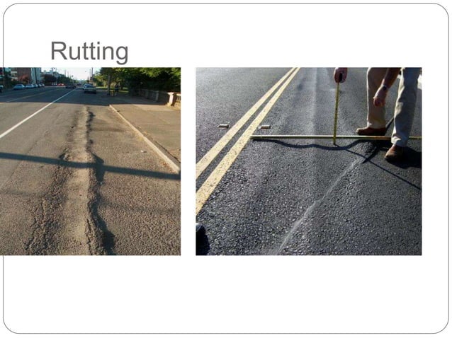 Pavement failures and maintenance | PPTX | Geology | Science