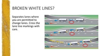 Pavement marking and signs chapter 9 | PPTX