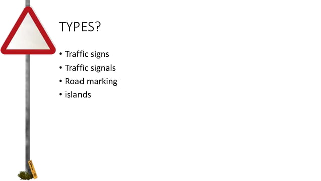 Pavement marking and signs chapter 9 | PPTX
