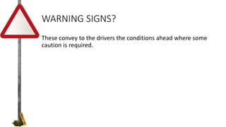 Pavement marking and signs chapter 9 | PPTX