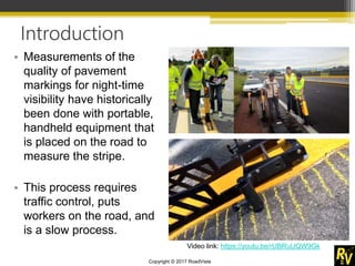 Pavement Marking Visibility from the Driver Perspective | PPT