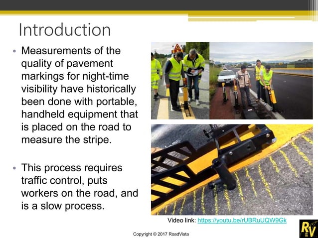 Pavement Marking Visibility from the Driver Perspective | PPT