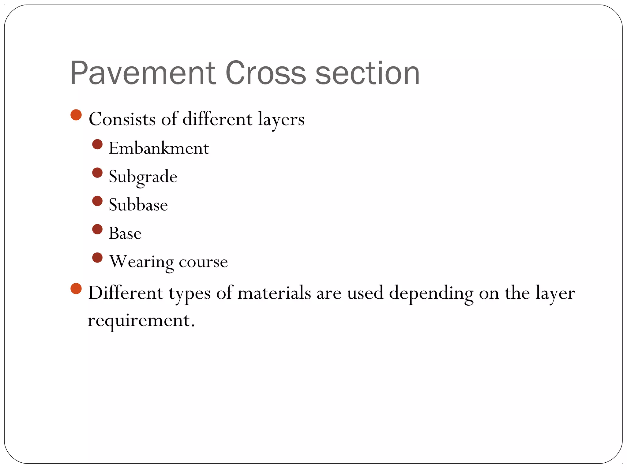 Pavement materials in Road Construction | PPT