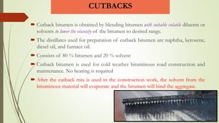 pavement materials.pptx | Chemistry | Science