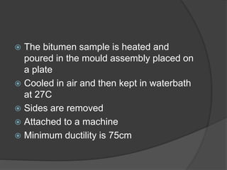 Pavement Materials Bitumen | PPTX