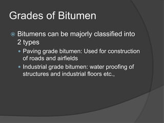 Pavement Materials Bitumen | PPTX