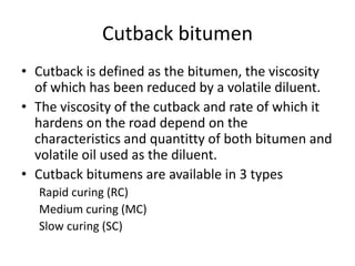 Pavement materials and testing | PPTX