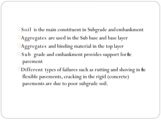 pavement materials and Construction Module 1 PPT | PPT