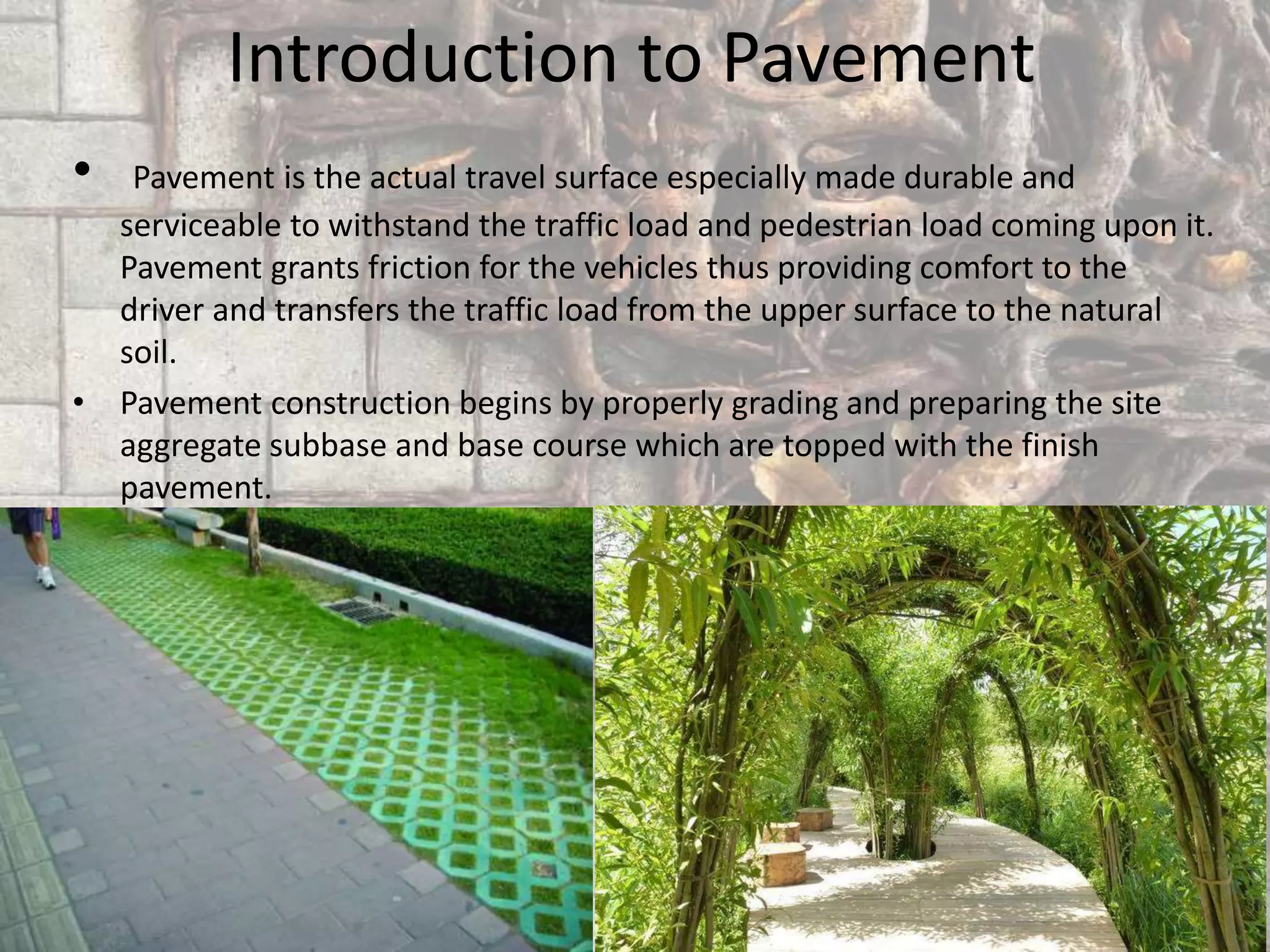 Pavement ppt | PPTX