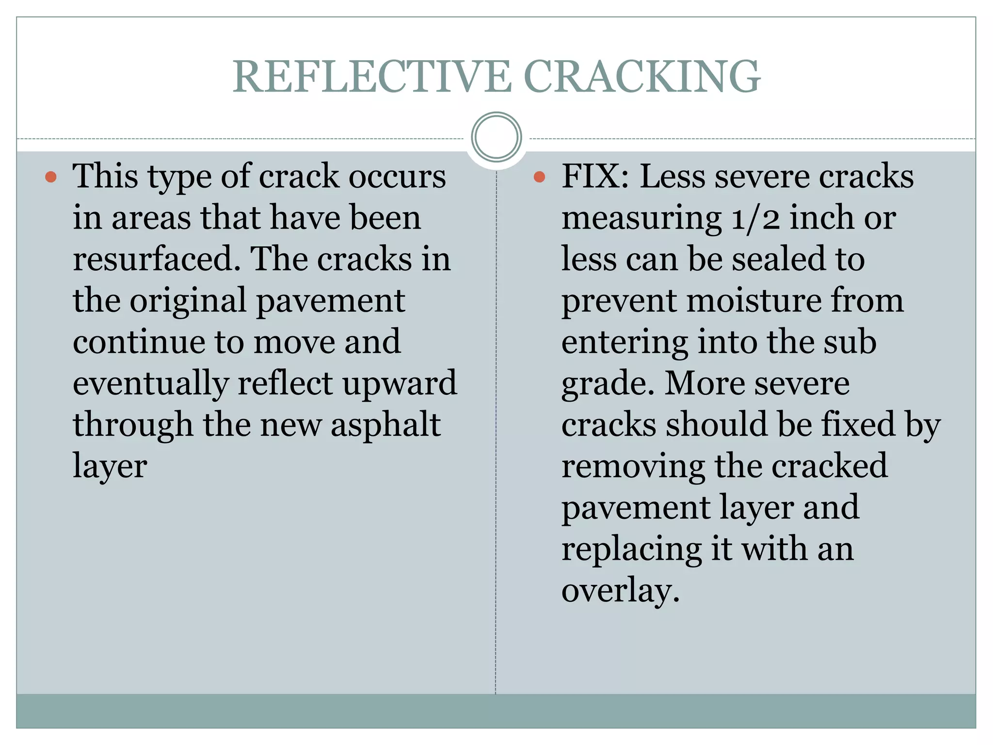 Pavement problems | PPTX