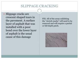 Pavement problems | PPTX
