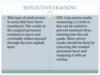 Pavement problems | PPTX