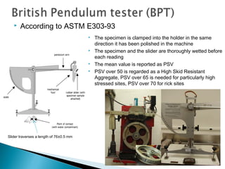 Pavement skid resistance | PPT