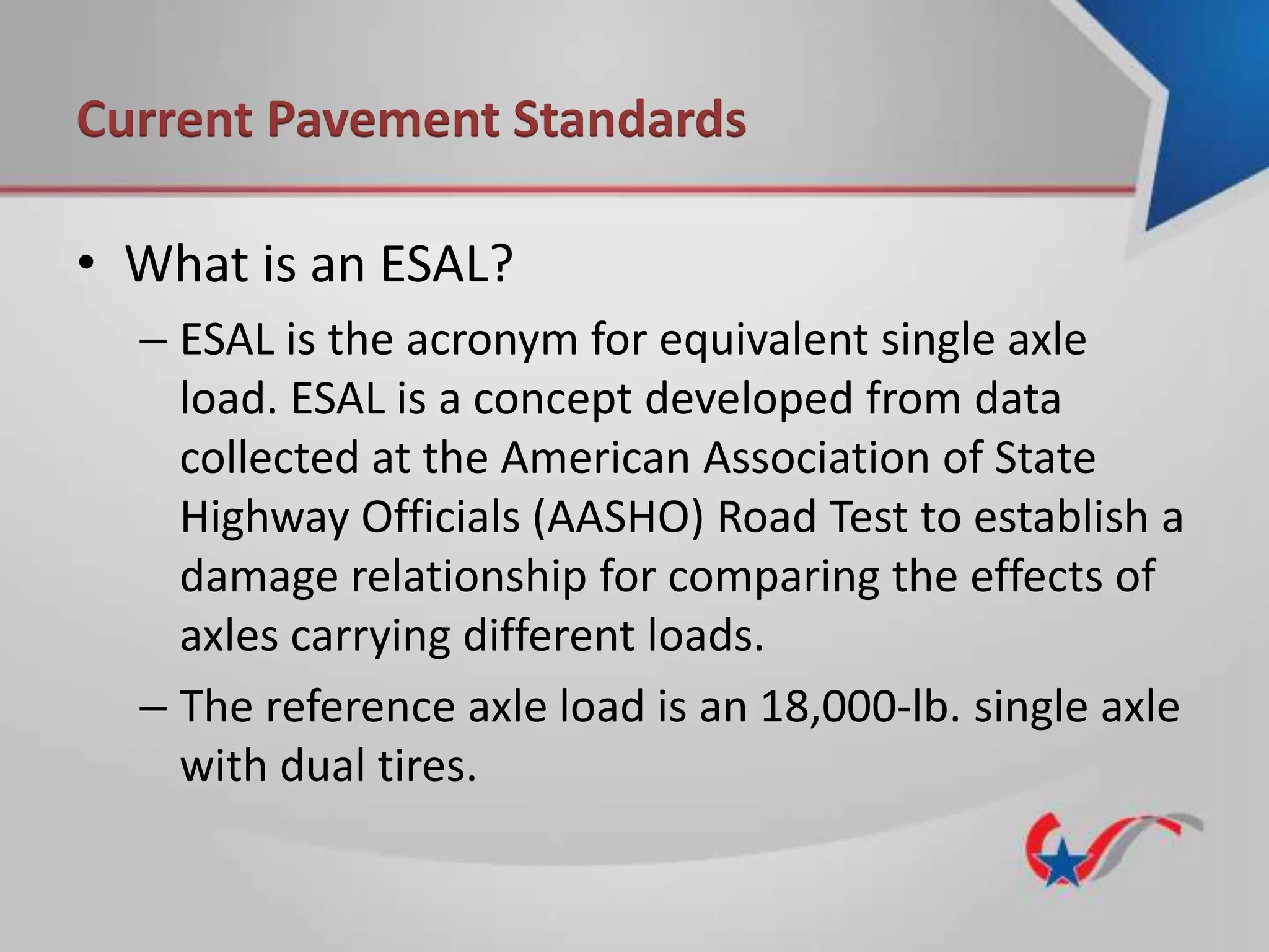 Pavement Standards | PPTX