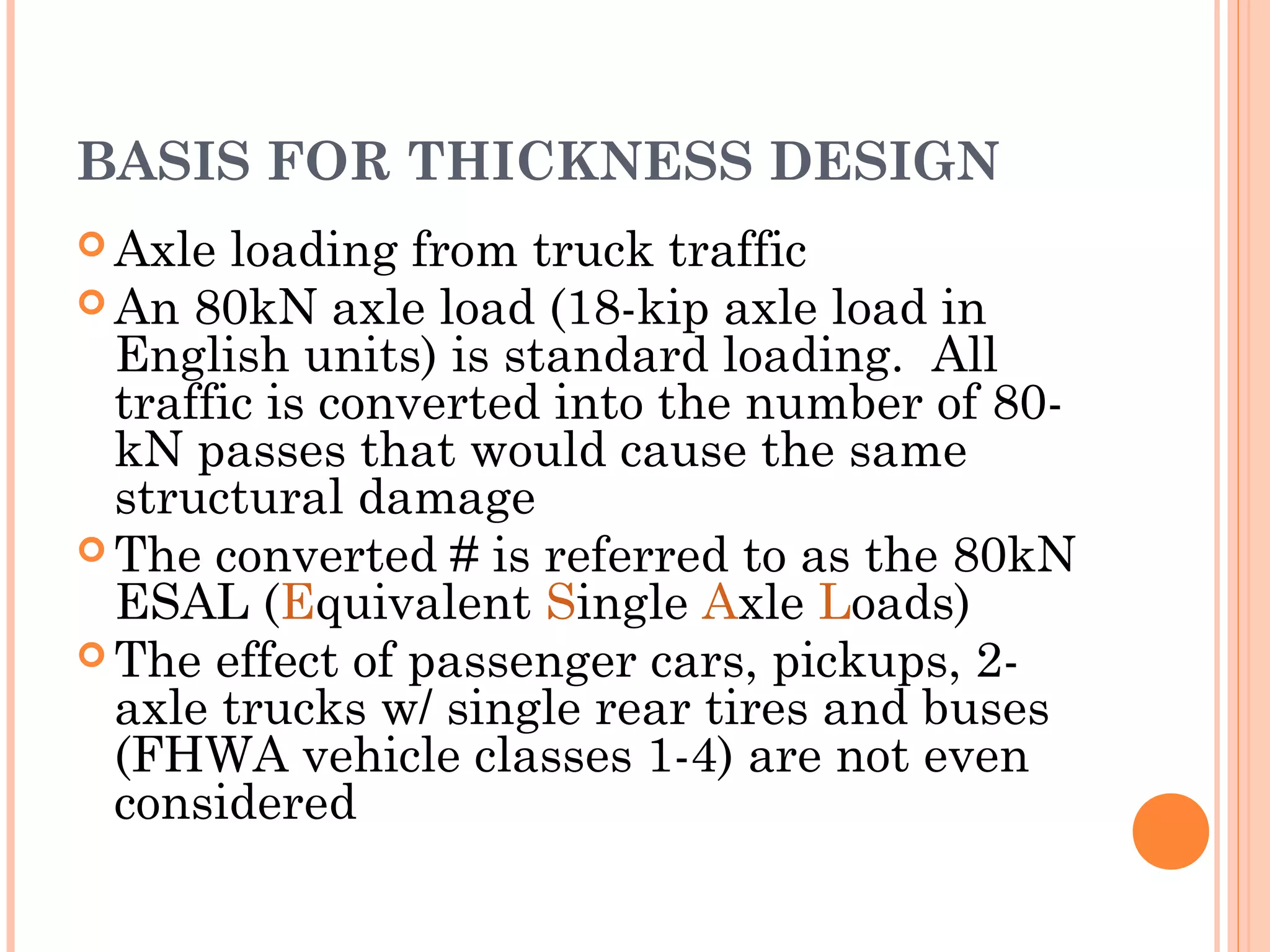 Pavement thickness design | PPT