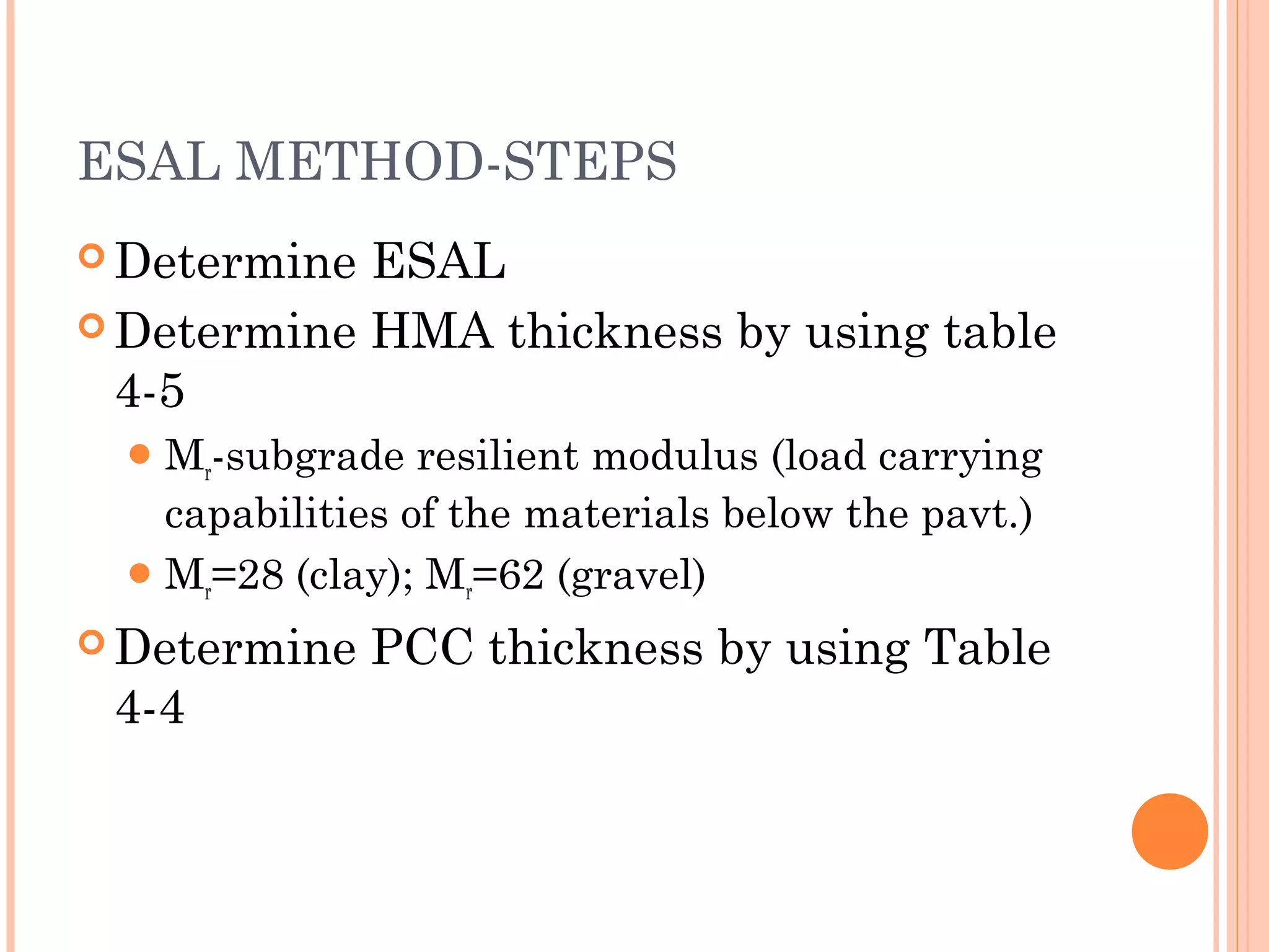 Pavement thickness design | PPT
