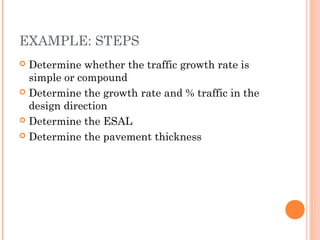 Pavement thickness design | PPT