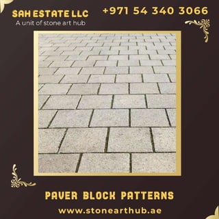 Paver Block PatternsPaver Block Patterns | PDF